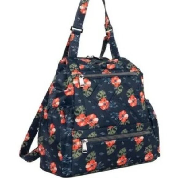 lug | Bags | Lug Skyhop Convertible Backpack Aloha Navy | Poshmark